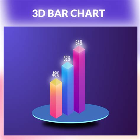 Creative 3d Chart Illustration Company Illustration Chart Illustration Illustration Design