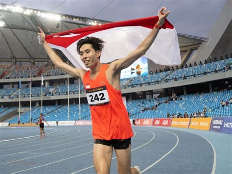 Athletics Soh Rui Yong Ends Singapores 40 Year Wait For Sea Games Medal In Mens 10 000m Today