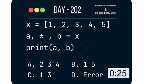 Python Coding Challenge Day 202 What Is The Output Of The Following