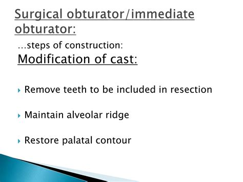 Acquired Maxillary Defects Copy Removeable Ppt