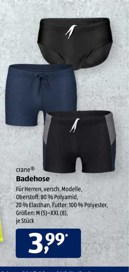 Crane Badehose Angebot Bei Aldi S D Prospekte De