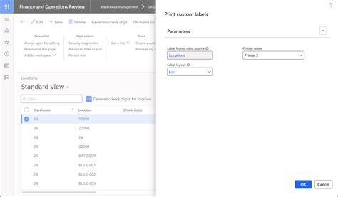 silver bullet for d365 scm testing wms labels in dynamics 365 scm