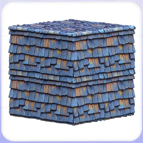 Stylized Roof Seamless Texture