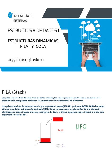 Pila Cola Pdf Cola Tipo De Datos Abstractos Programación De Computadoras Pila Cola Pdf Cola Tipo De Datos Abstractos Programación De Computadoras