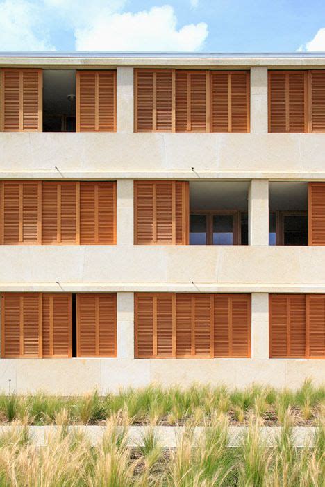 Social Housing With Solid Stone Walls By Perraudin Architecture Social Housing Architecture