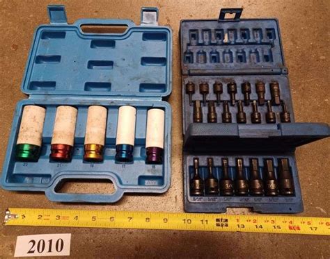 Btshub Lug Nut Socket Set Gp 1297h And 9298hc Hex Socket Sets Mark Van Hook Auctioneer