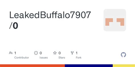 GitHub LeakedBuffalo