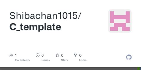 Github Shibachan C Template