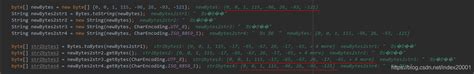 Java笔记：byte 转string再转byte 后数据变化问题byte转string再转byte Csdn博客