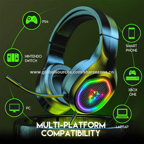 Buy Wholesale China High Quality Gaming Headset With Microphone Rgb Gaming Headset Wired Gaming