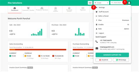 How To Create My User Id And Password 100 Free Gst Billing Software For Every Businesses