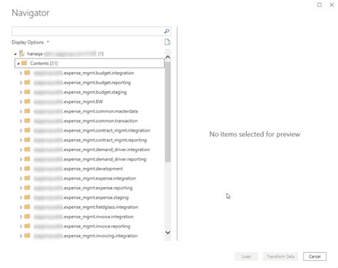 Hana Odbc Connector Displays All Packages Despite Microsoft Fabric Community