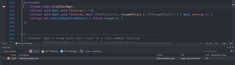 getting c1001 error when building ask gamedev tv