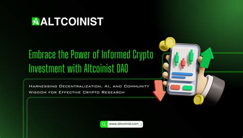 Elevating Crypto Insight The Indispensable Role Of Researchers In The Altcoinist Dao Ecosystem