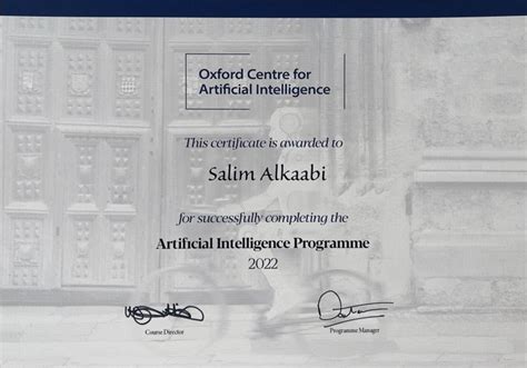 Dr Salim Alkaabi On Linkedin Ai Uae University Oxford