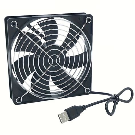 Usb Case Fan Router Top Box Cooling Fan Mute Cooling Fan 5v Temu