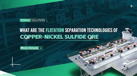 What Are The Flotation Separation Technologies Of Copper Nickel Sulfide Ore