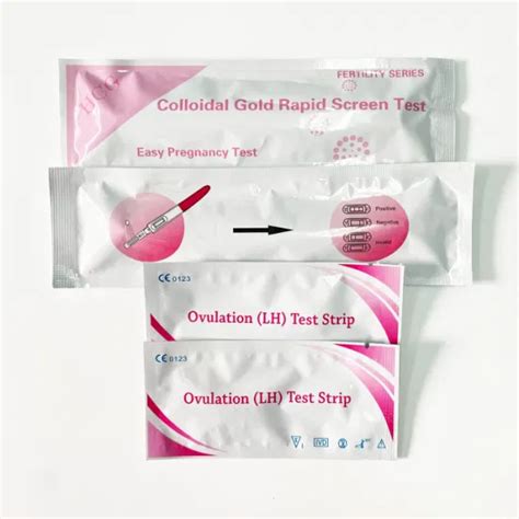 Fertility Hormones Test Colloidal Gold Rapid Screen Test Pregnancy Test