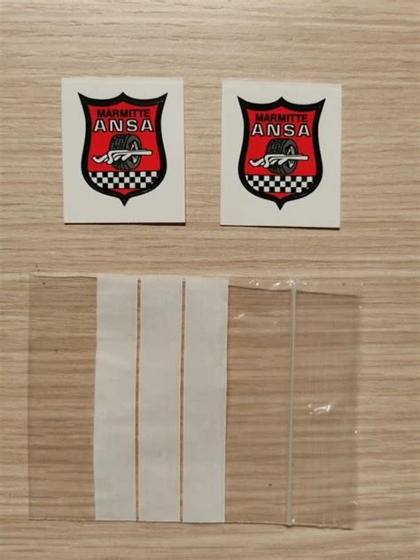 Maserati Ferrari Lamborghini Epoca Adesivi Ansa Marmitte Stickers