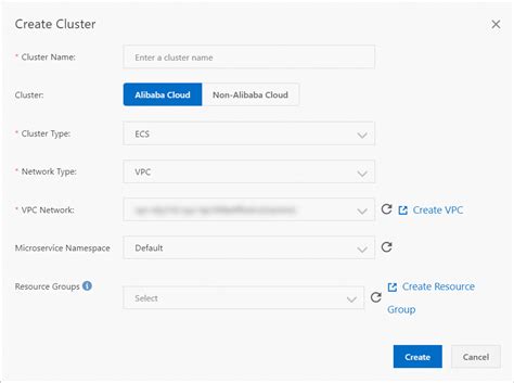 Create An ECS Cluster Enterprise Distributed Application Service Alibaba Cloud Documentation