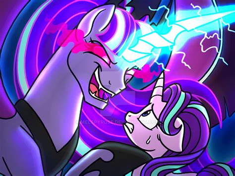 Starlight Glimmer Meets Her Evil Alternate Self By Melspyrose On Deviantart