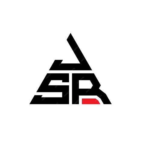 Premium Vector Jsr Triangle Letter Logo Design With Triangle Shape