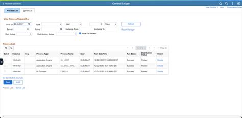 Gl Processing Spreadsheet Journals