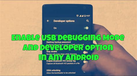 Enable Usb Debugging Mode And Developer Option In Any Android Youtube