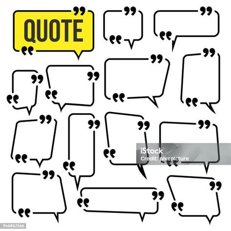 프레임 설정된 벡터를 인용 한다 웹사이트 검토 아이콘입니다 정보입니다 고립 된 그림 0명에 대한 스톡 벡터 아트 및 기타 이미지 0명 기포 날씨 Istock