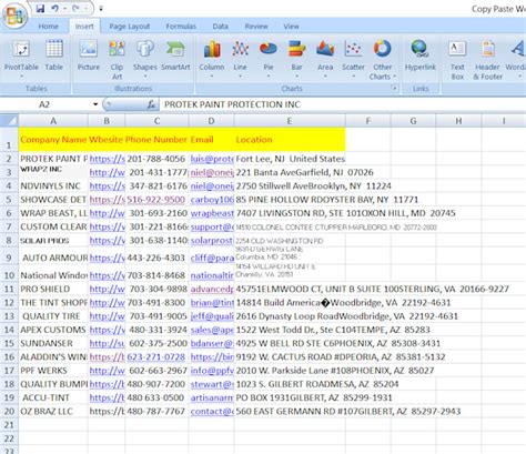 Data Entry Copy Paste Excel Data Entry And Web Scraping By Moja5476