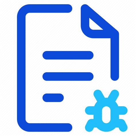 Bug Text Report Testing Issue Icon Download On Iconfinder