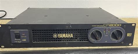Yamaha Cp2000 Commercial Power Amplifier Black Reverb