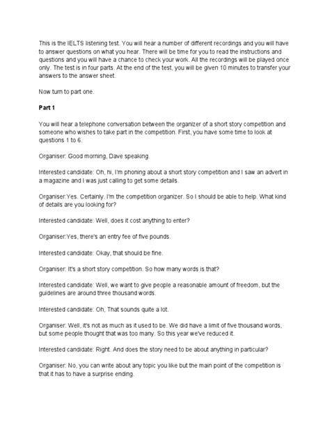 Test 3 Tapescript Pdf