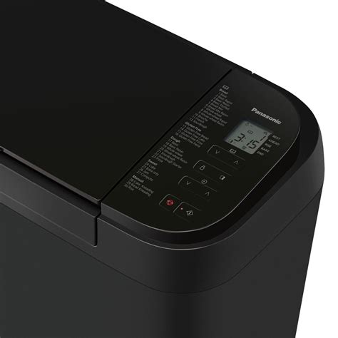 Panasonic Automatic Bread Maker With Fruit And Nut Dispenser Black