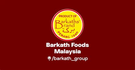 Barkath Foods Malaysia Facebook Tiktok Linktree
