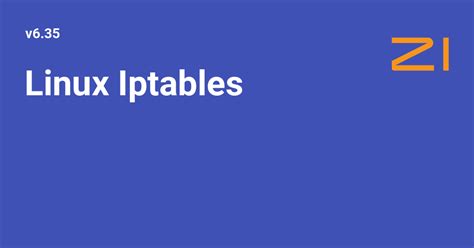 Linux Iptables V637