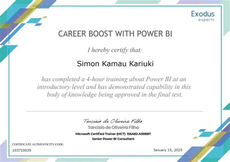 Simon Kamau On Linkedin Powerbi Datascience Careergrowth