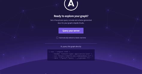 Apollo Server Typescript Codesandbox