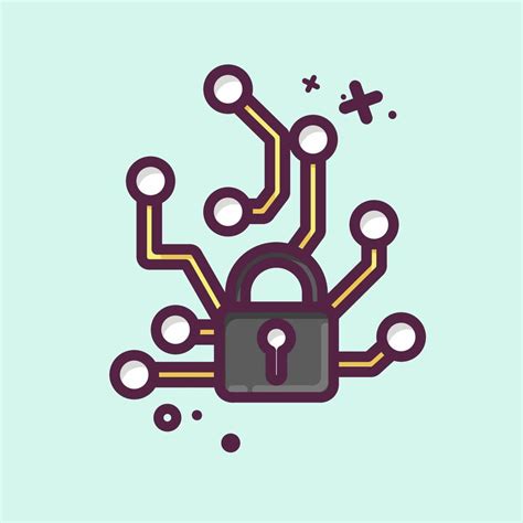 Icon Adversarial Attacks Related To Machine Learning Symbol Mbe Style Simple Design Editable