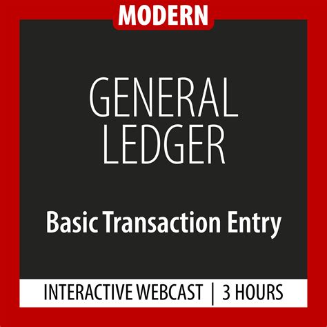 Mip® Cloud Training General Ledger Transactions Gl M 200