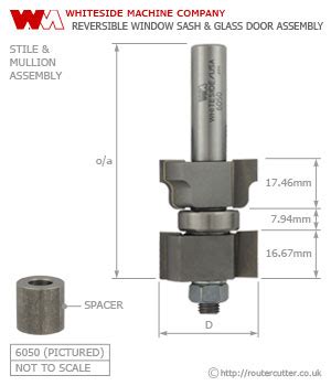 Reversible Router Bit Rev Sash And Door Assembly Router Bit Set For