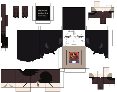 Lust Paper Toy Free Printable Papercraft Templates