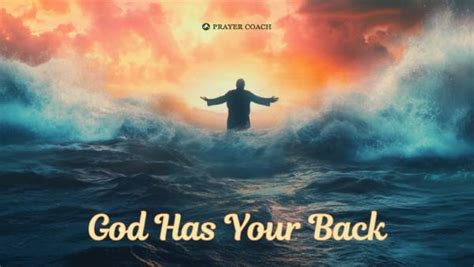 God Do You Really Have My Back Prayer Coach