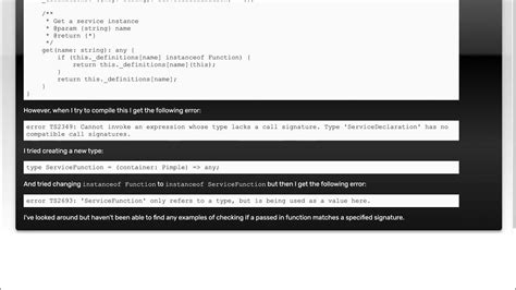 Checking For Function Signature Youtube