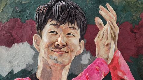 한지그림그리기 손흥민♡ Youtube