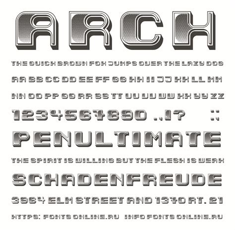 Arch Font
