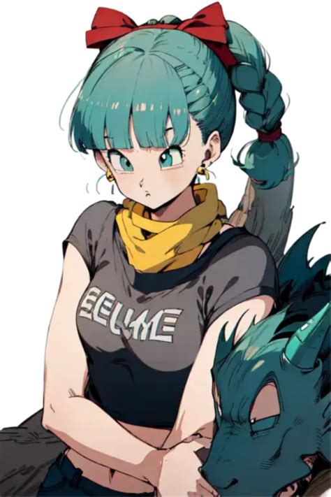 Bulma Dragon Ball Waifu Weatherproof Anime Sticker 6 Car Decal Ebay
