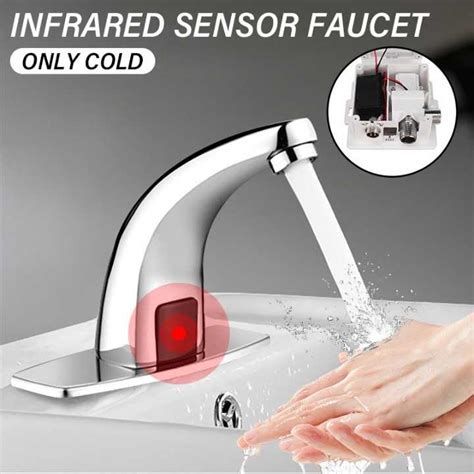 Jual Taocnsn Keran Wastafel Sensor Otomatis Touchless Bathroom