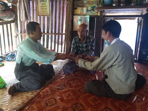 ဘီးလင်းမြို့နယ်တွင် အသက် ၈၅ နှစ်အထက် သက်ကြီးဘိုးဘွား ၆၈၈ ဦးအား လူမှု ရေးပင်စင်များ အိမ်တိုင