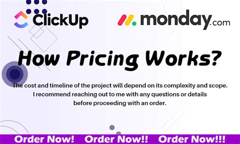 Setup Clickup Monday Crm Project Management Workflow Templates By Daniel Aransiol Fiverr